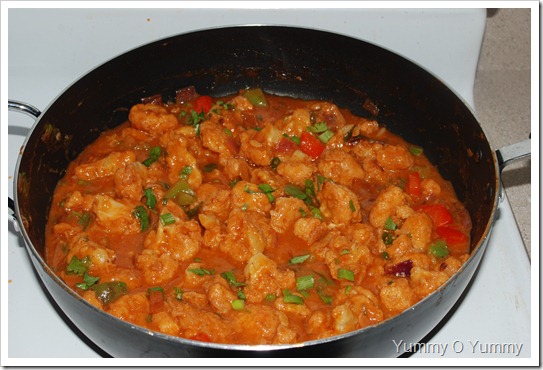 Gobi (Cauliflower) Manchurian | Yummy O Yummy
